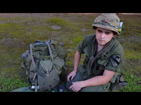 My Vietnam War Lightweight Rucksack: Personal Items