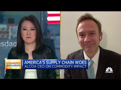 Strength in aluminum due to serious supply problems: Alcoa CEO Roy Harvey