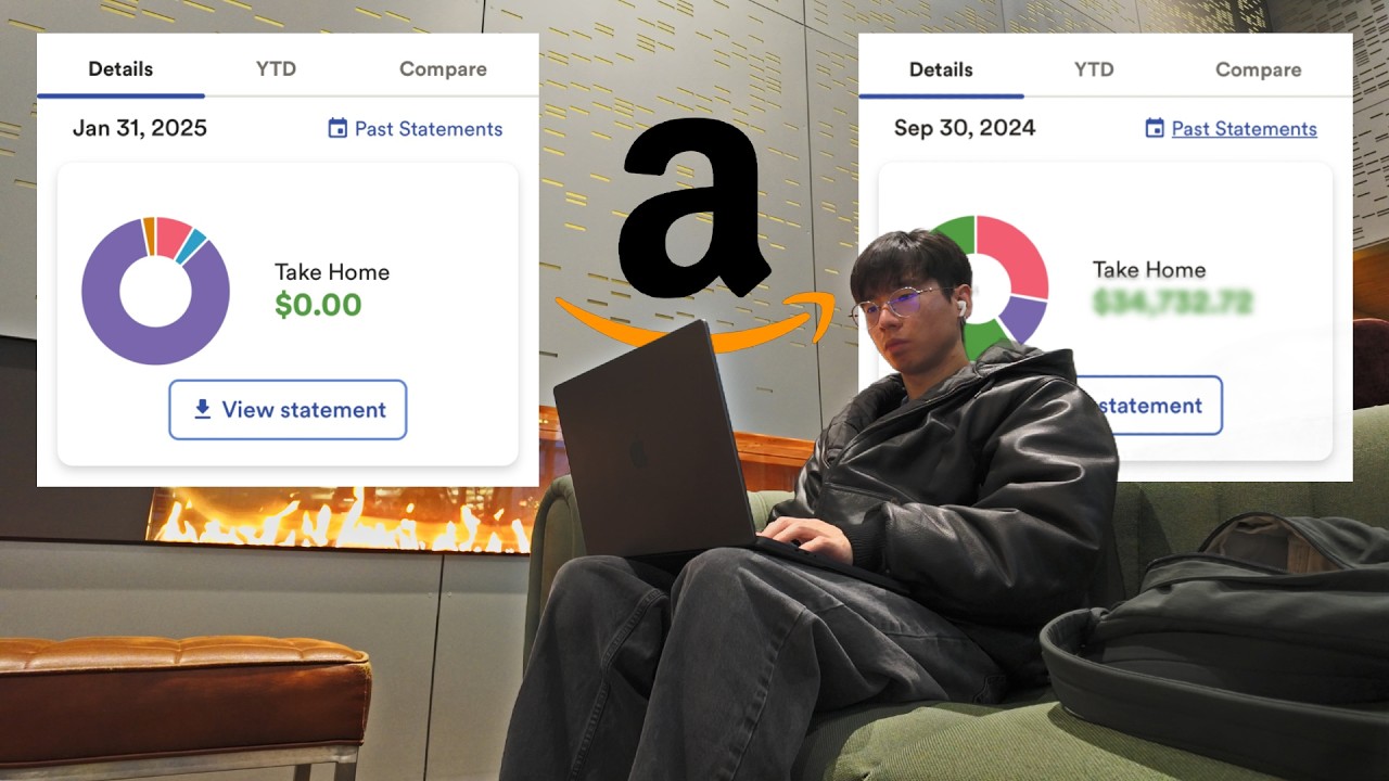 How Much I Make & Spend as a New Grad Amazon Software Engineer (2025)