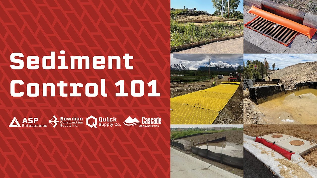 Sediment Control 101 - Best Management Practices & Solutions