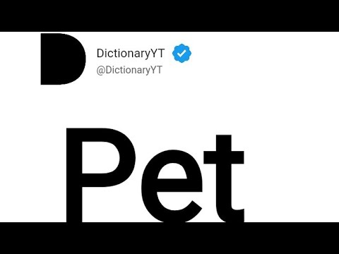 Pet Meaning in English