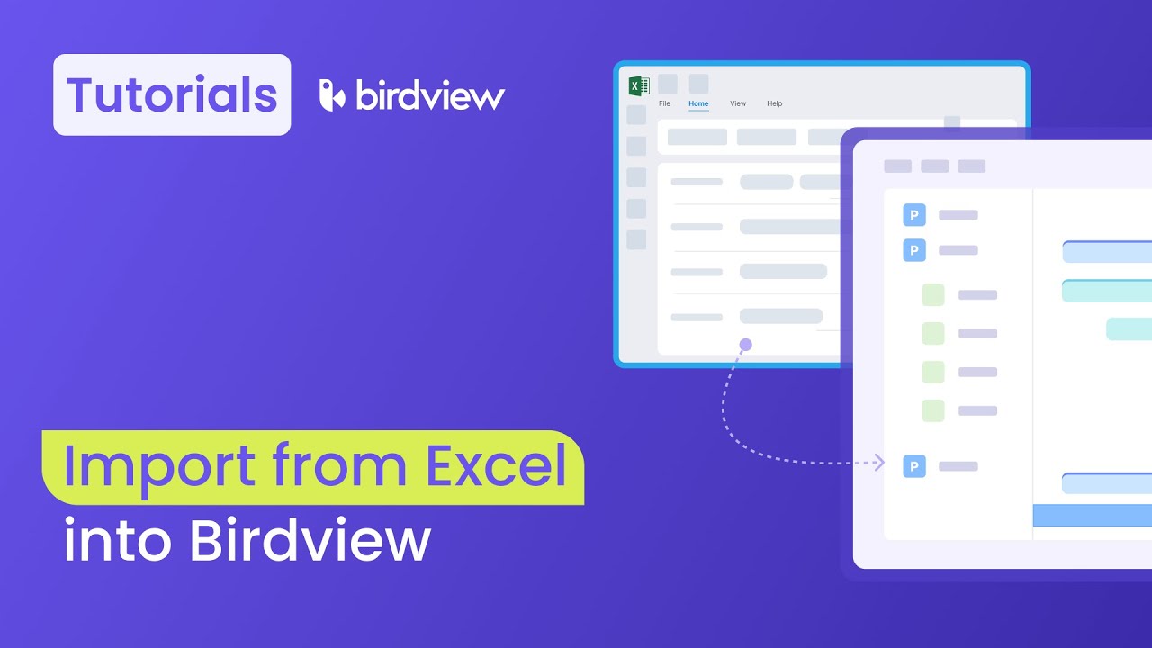 How to Import Tasks from Excel to Birdview | Birdview tutorial