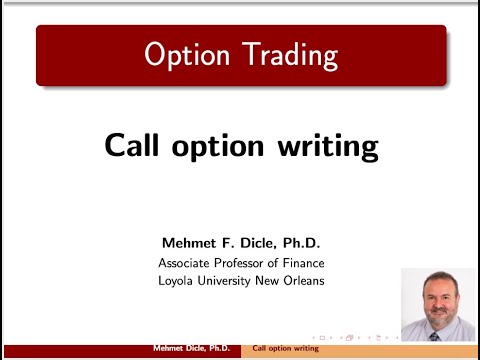 Call option writing