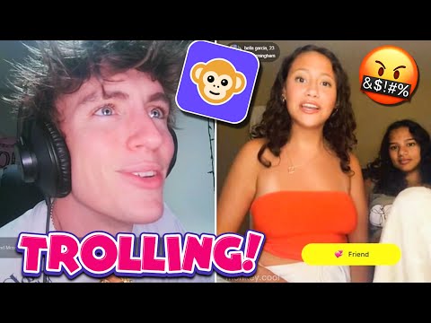 TROLLING GIRLS ON MONKEY APP 😂