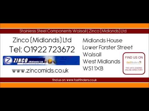 Stainless Steel Components Walsall | Zinco (Midlands) Ltd
