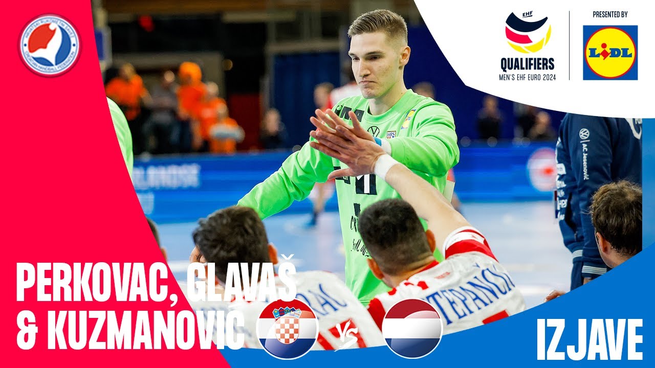RUKOMET | Hrvatska i Nizozemska u Osijeku igraju 4. kolo kvalifikacija za EHF Euro 2024 u ...