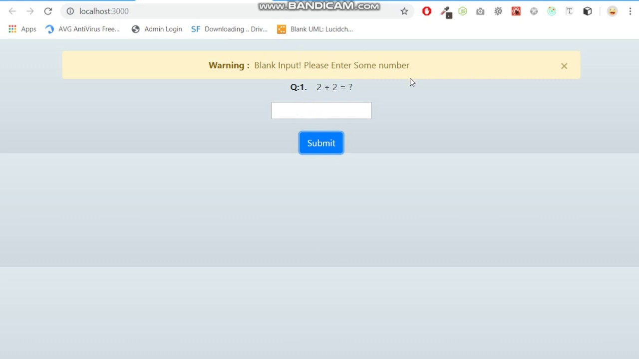 handle bootstrap alerts in react