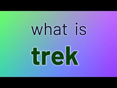Trek - 31 English Vocabulary Flashcards