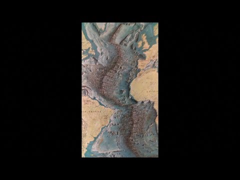 What caused the Mid-Oceanic Ridge?