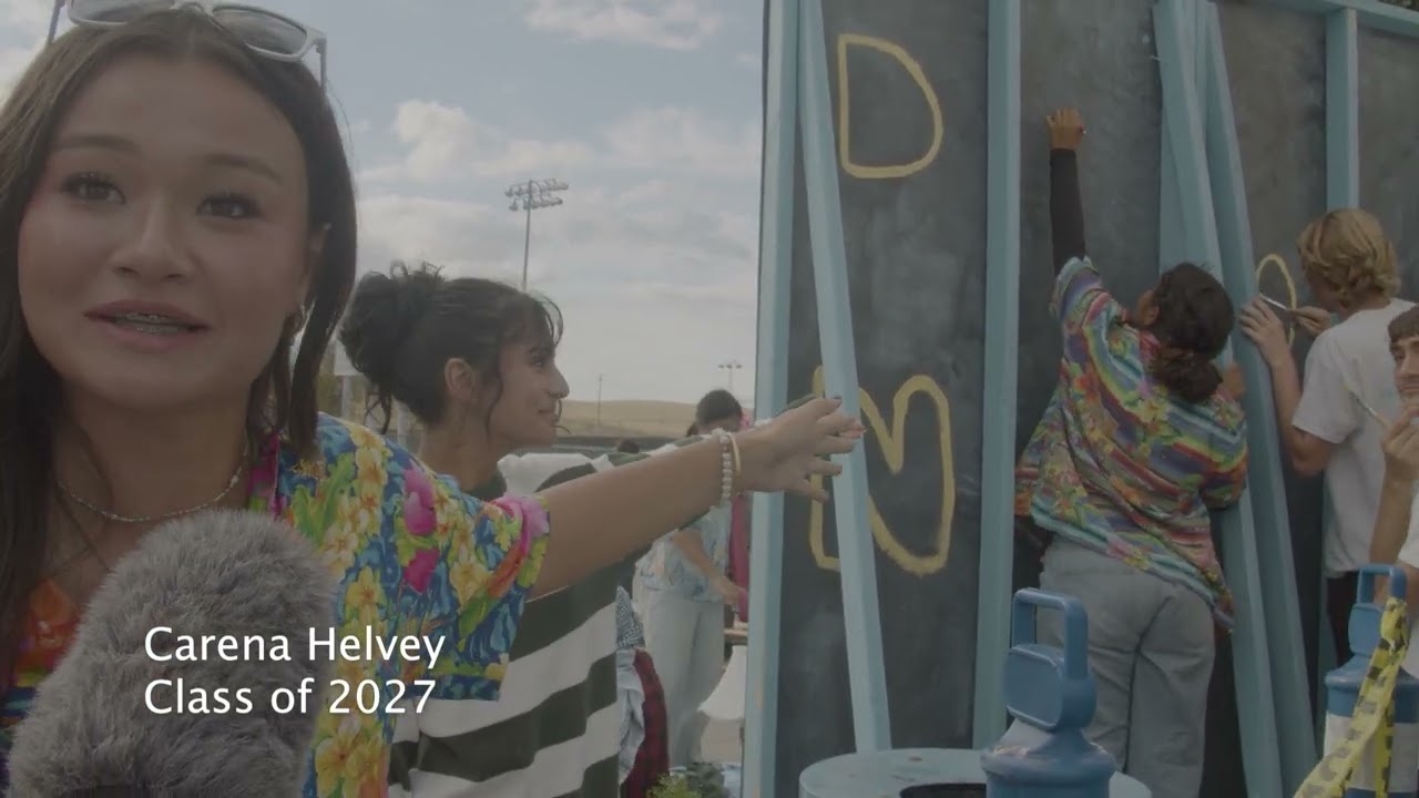 Homecoming Float Building 2024-25