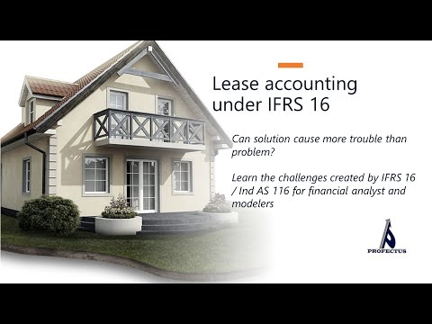 IFRS 16 / IndAS 116: Challenges in financial modelling and analysis (Lease accounting)