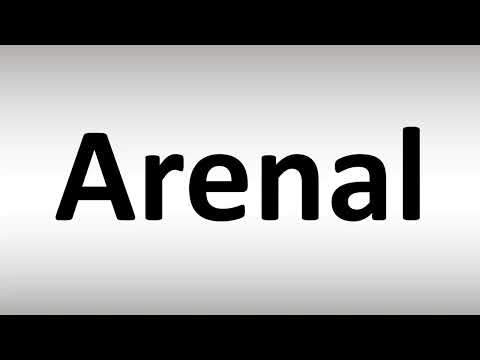 How to Pronounce Arenal
