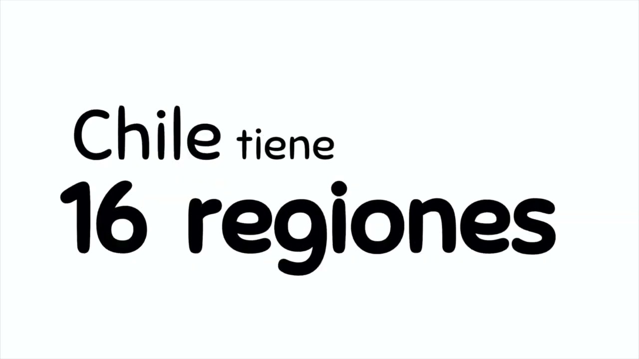 Chile tiene 16 regiones