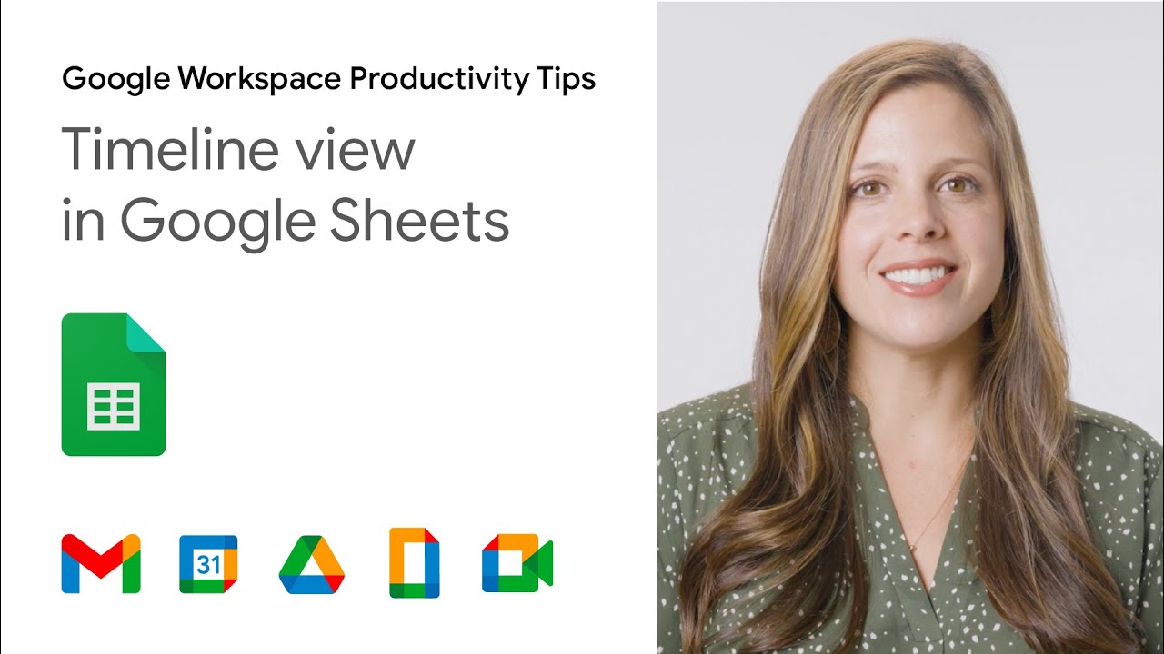 Timeline view in Google Sheets