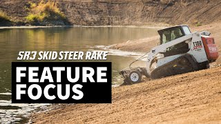SR3 Grading Rake - Skid Steer Attachment - ABI Attachments