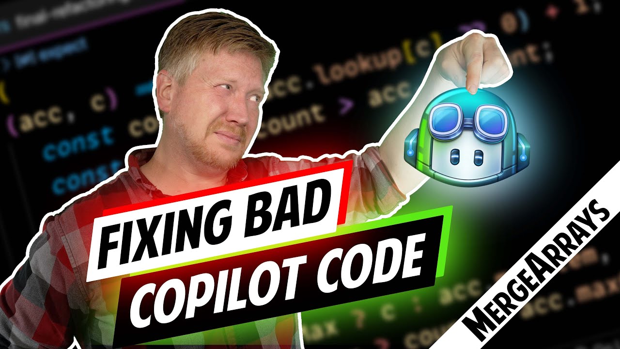Fixing Bad Copilot Code - mergeArrays