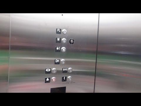 Schindler 5500 Traction Elevator @ Chicago O'Hare Airport Rental Car Center & Parking Lot F
