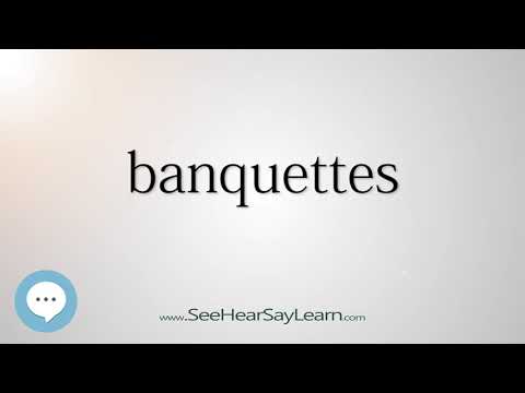 banquettes