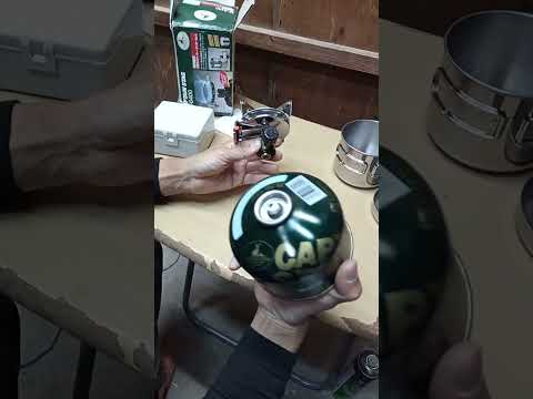 M-6400 キャプテンスタッグ 動作確認 小型ガスバーナー キャンプ用品