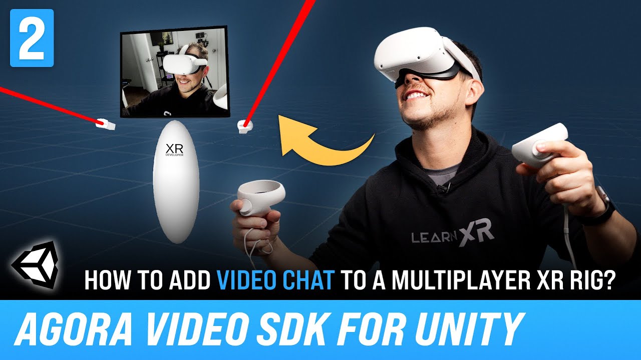 How To Setup Agora Video And Voice SDK For Unity | Video Chat #1