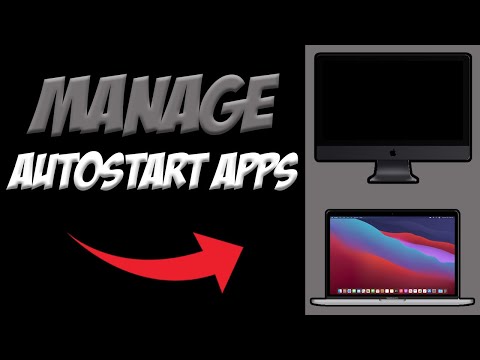 How To Manage Auto-Starting Apps on MacOS 🔥| Change What Apps Open on Start Up!
