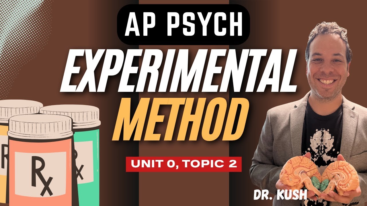 How To Design An Experiment In Psychology? | Experimental Method I AP Psychology I Unit 0, Topic 2