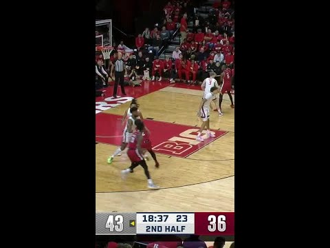 Ty Rodgers Steals the Ball and Scores vs. Rutgers | Illinois Men's Basketball