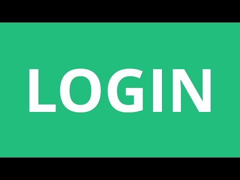 How To Pronounce Login - Pronunciation Academy
