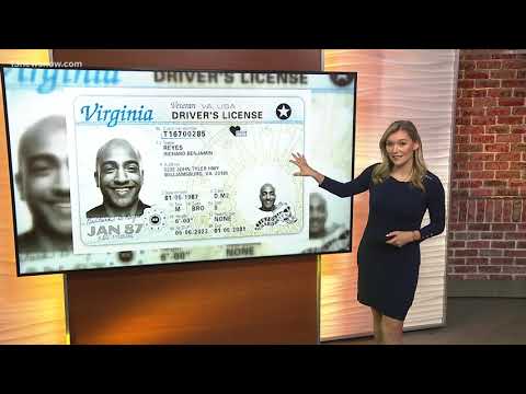 Virginia DMV debuts new drivers license design