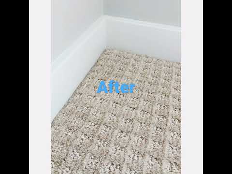 Before vs After New carpet installed