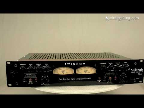 Millennia TCL-2 Twin Topology Two-Channel Compressor/Limiter | Reverb