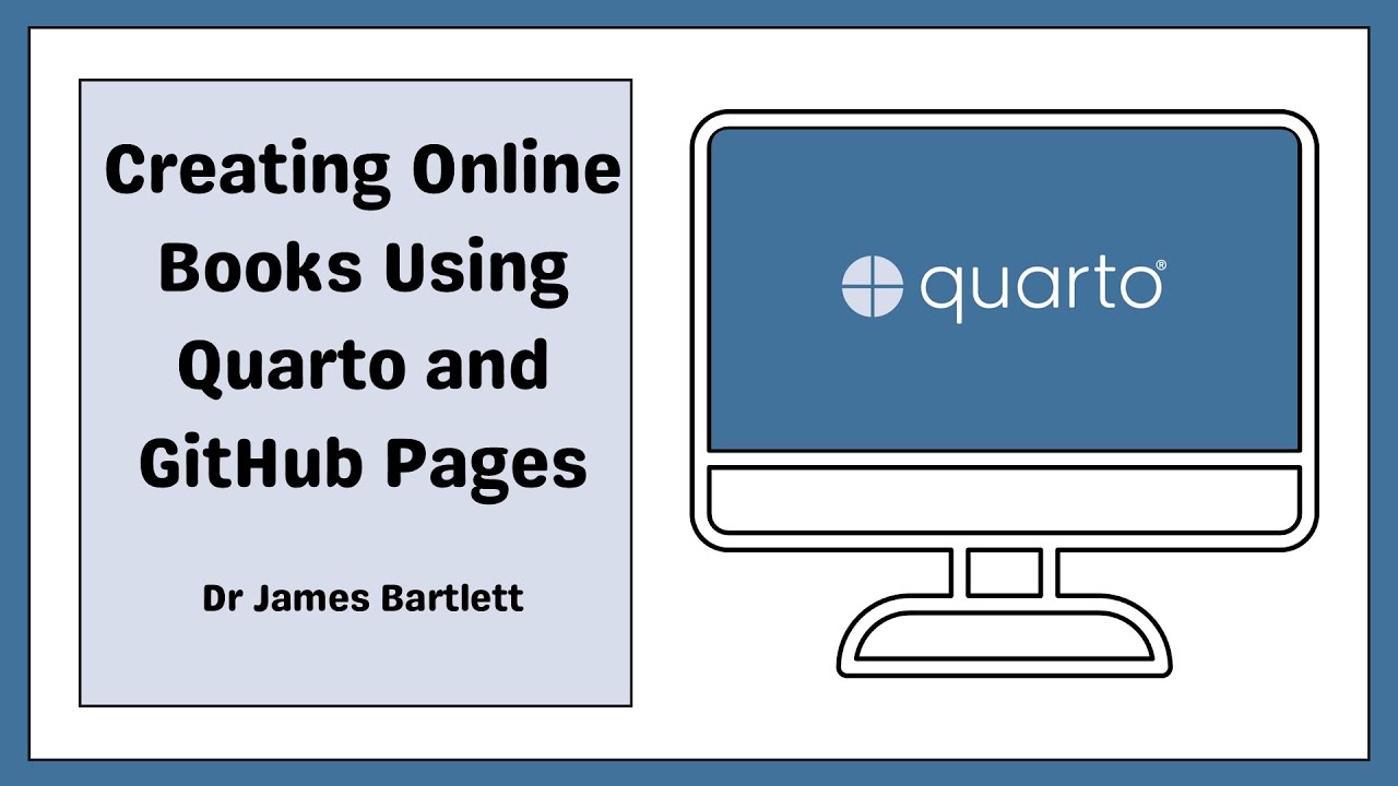 Creating Online Books using Quarto and Github Pages