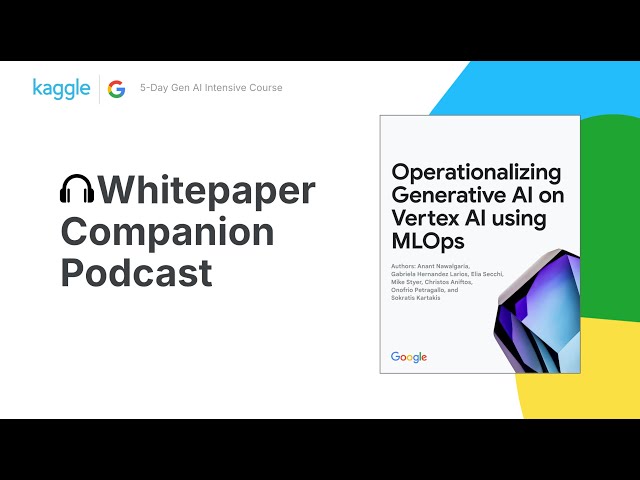 Operationalizing Generative AI: Insights from the Vertex AI Whitepaper | Galaxy.ai | Galaxy.ai