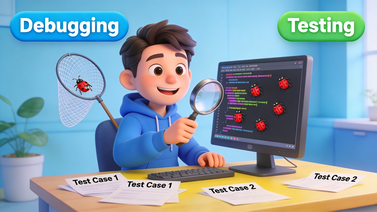 Art of Debugging and Testing (14 Minutes)