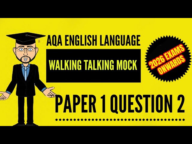 Mastering AQA English Language Paper 1 Question 2: A Comprehensive ...