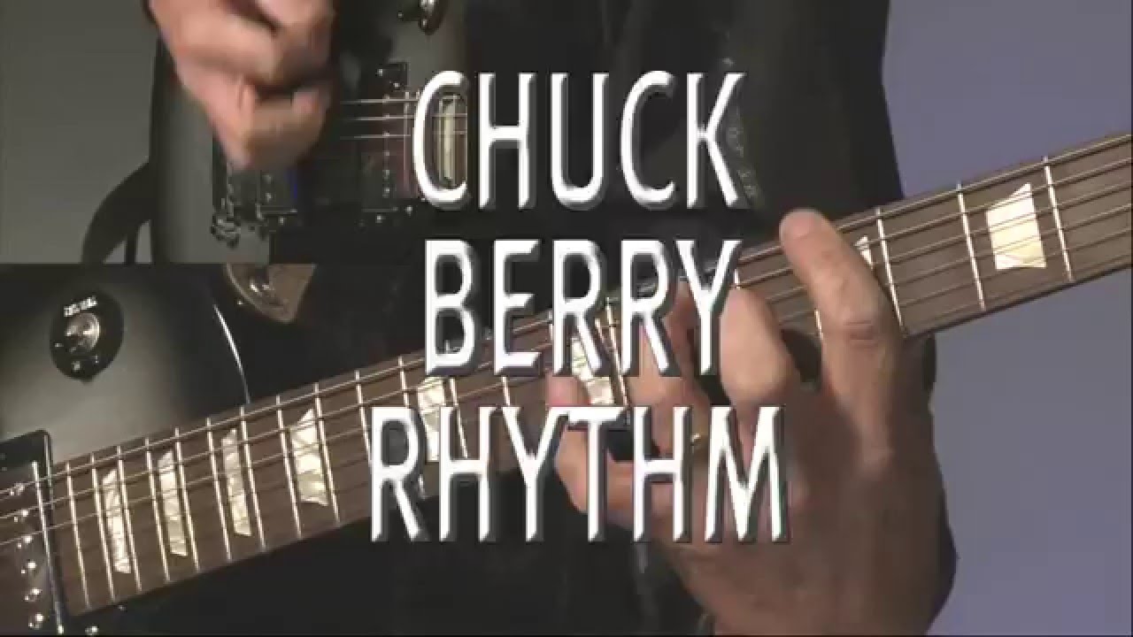 Chuck Berry Rhythm - Blues/Rock Guitar Lesson - Rock Like The Pros