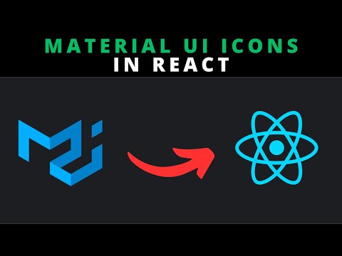 How To Add Material UI Icons To React Project