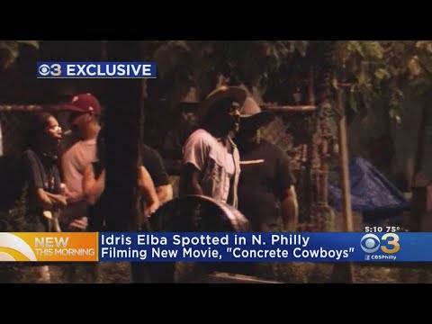 CBS3 EXCLUSIVE VIDEO: Idris Elba Spotted In North Philly Filming New Movie 'Concrete Cowboys'