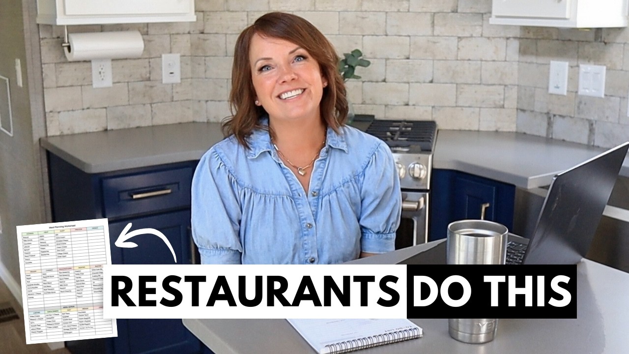 The Restaurant Secret That Solves Meal Planning