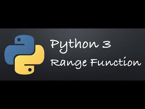 Python 3 - Range Function