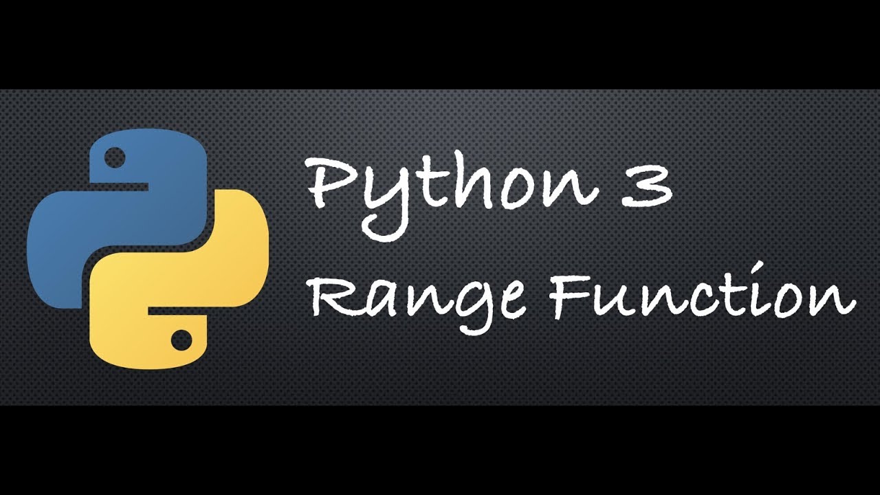 Python 3 - Range Function