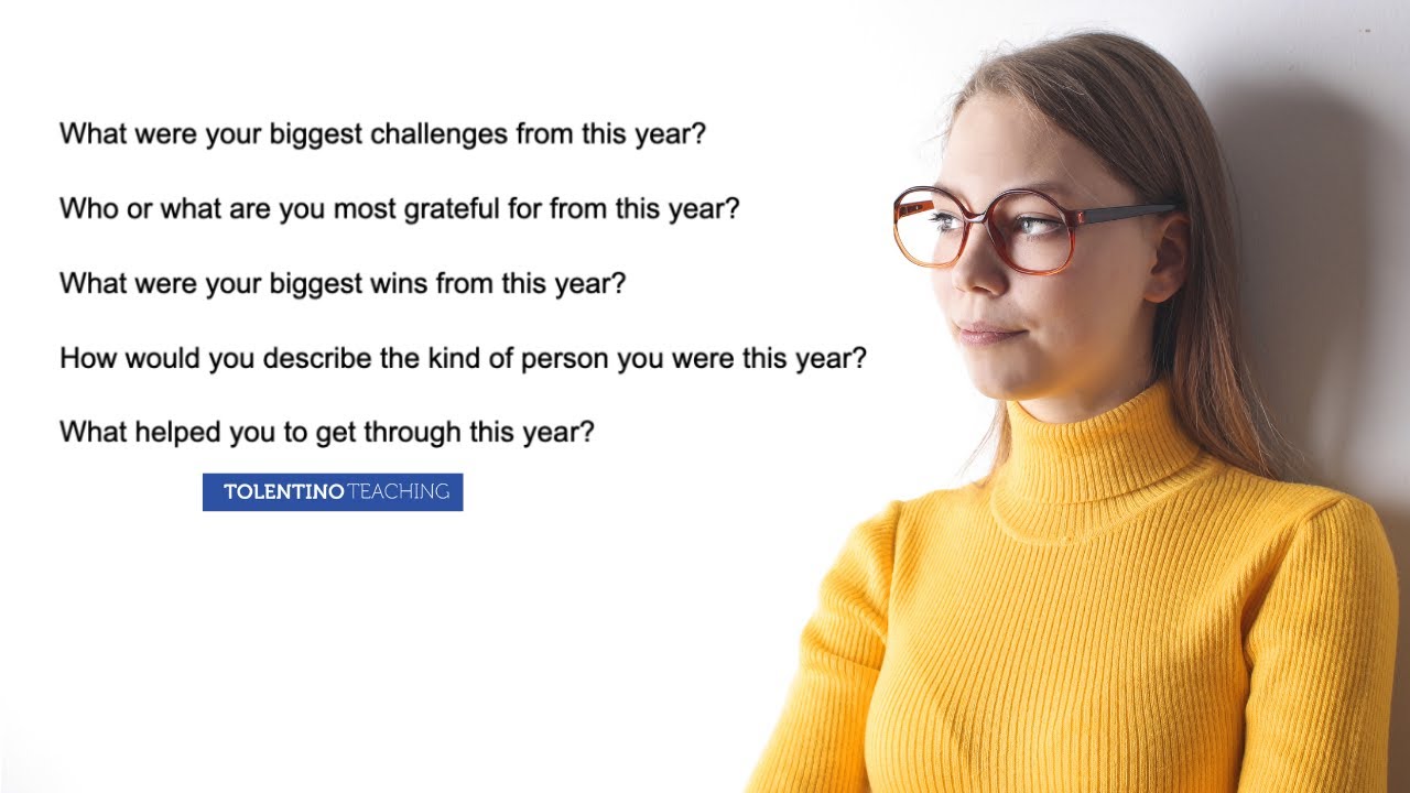 Write an End-Of-The-Year Reflection