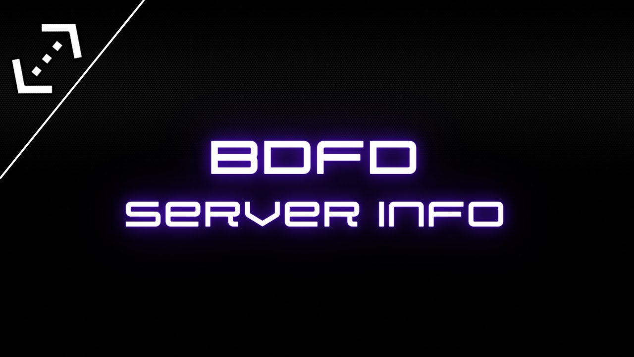 ❮/❯ Server Information Using BDFD