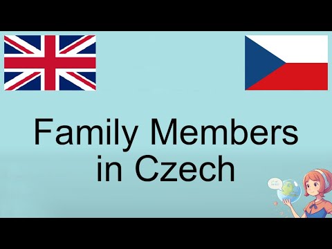 Discover Family Connections: Learn Family Member Names in Czech!