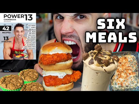 FULL DAY OF EATING ONLY POWER 13 COOKBOOK RECIPES (6 Meals)