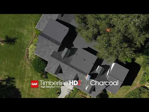 GAF Roofing | Timberline® HDZ™ Charcoal Shingles