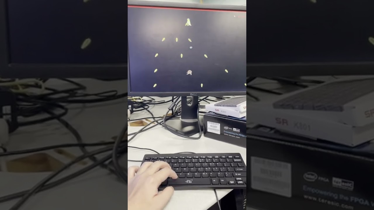 Video game on DE1-SoC part1