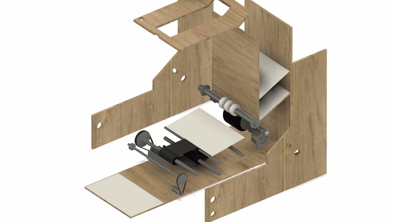 Paper feeder design