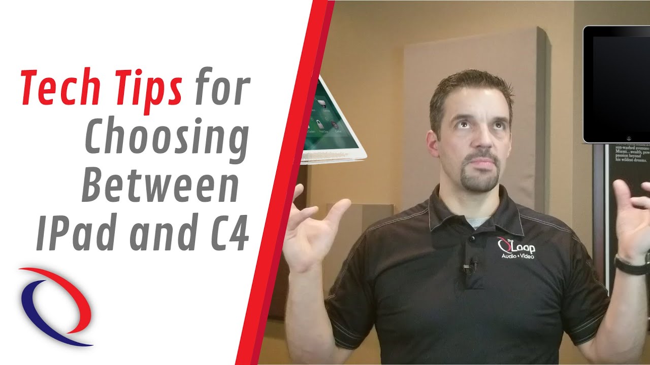 I Pad Vs Control 4 | Tech Tip Tuesday