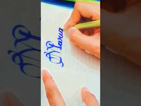 Maria Name Calligraphy ✍️✨ #maria #mariahcarey #mariab #calligraphyart #art #english #allah #design